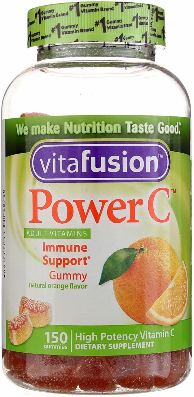 Amazon.com: VF Power C Gummy Vitamins for Adults, 3 Pack (150-Count ...