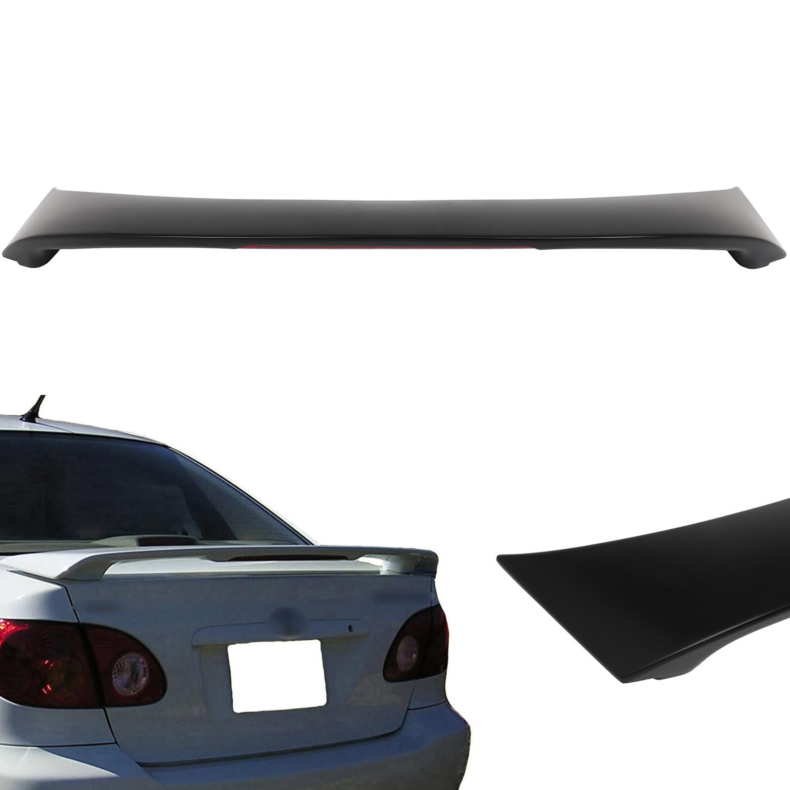 Amazon.com: SCITOO Spoiler Wing Fits for 2014-2019 For Toyota Corolla w ...