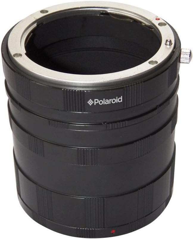 Amazon.com : Polaroid Nikon Macro Extension Tube Set For Extreme Close ...