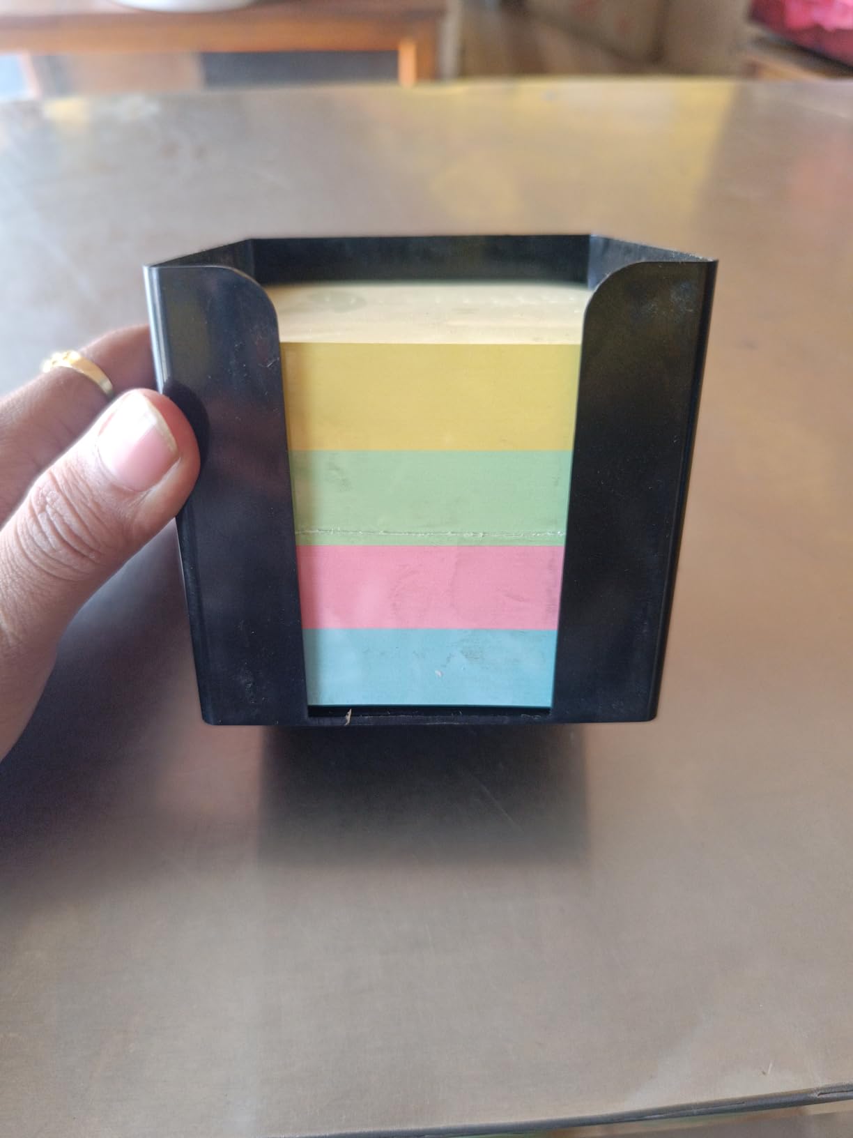 Pinzo Memo Pad Cube with Approx 800 Multicolor Paper Sheets : Amazon.in ...