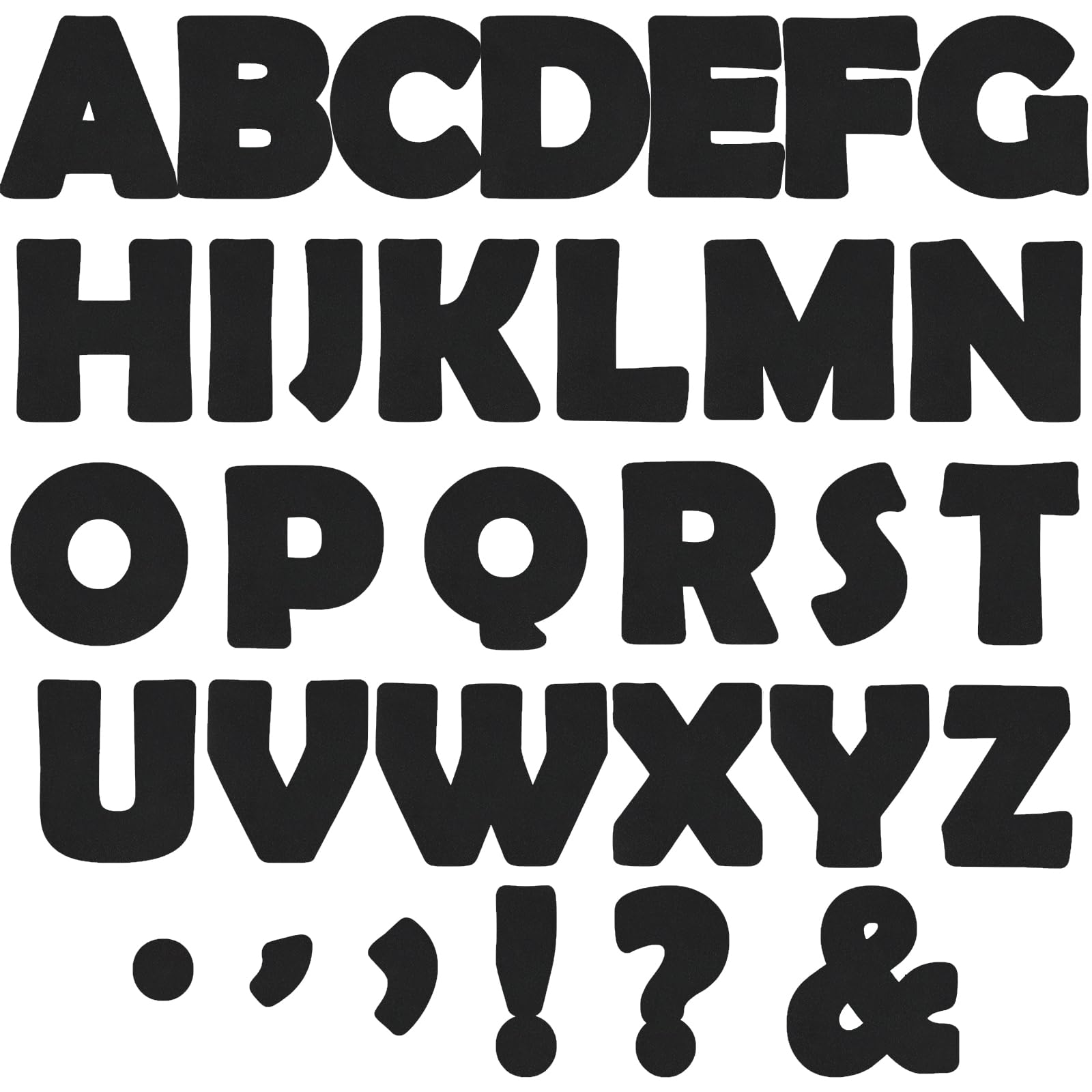 Amazon.com : WLLHYF 150PCS Large 7 Inch Bulletin Board Letters Set ...