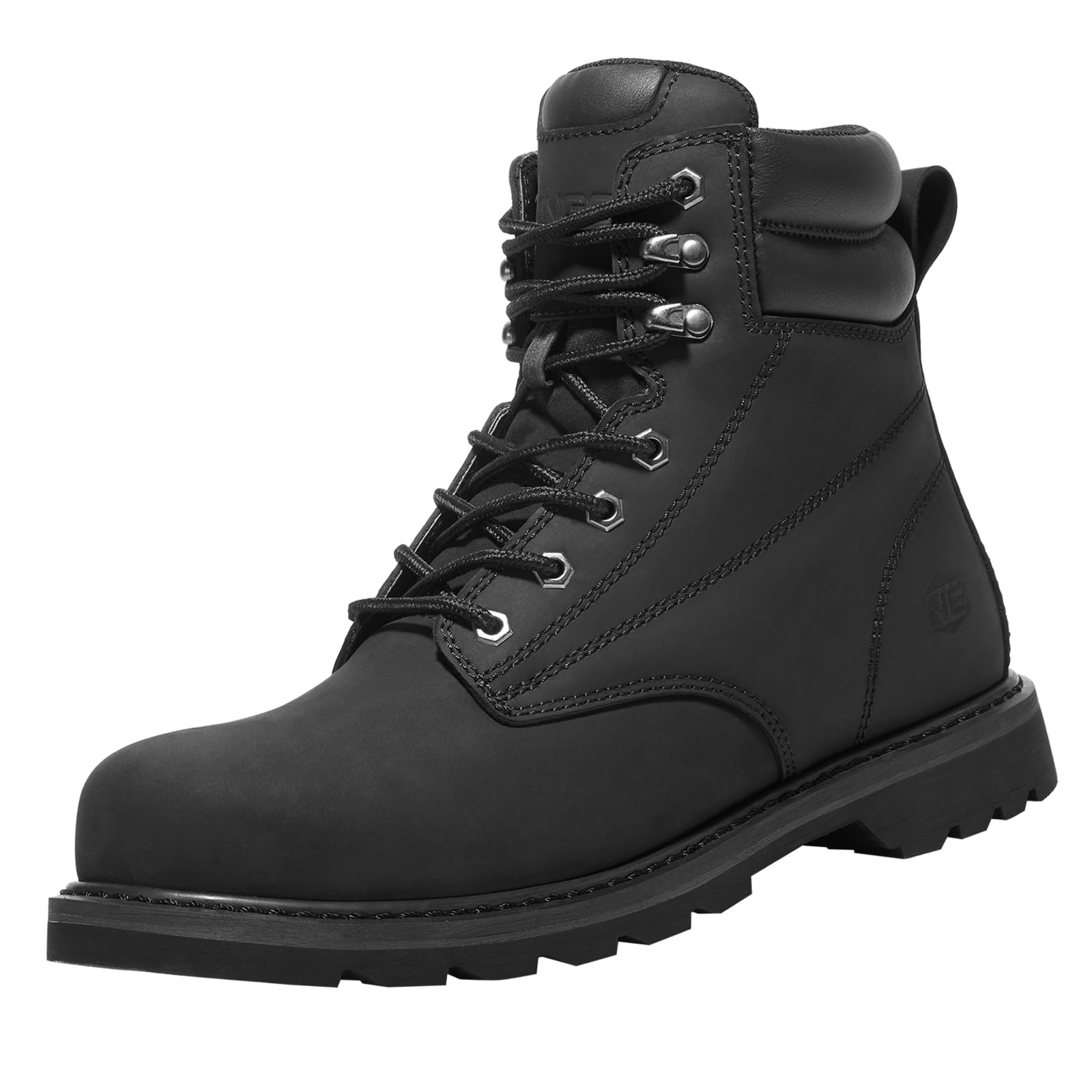 Snapklik.com : NINGO Soft Toe Work Boots For Men, Waterproof ...