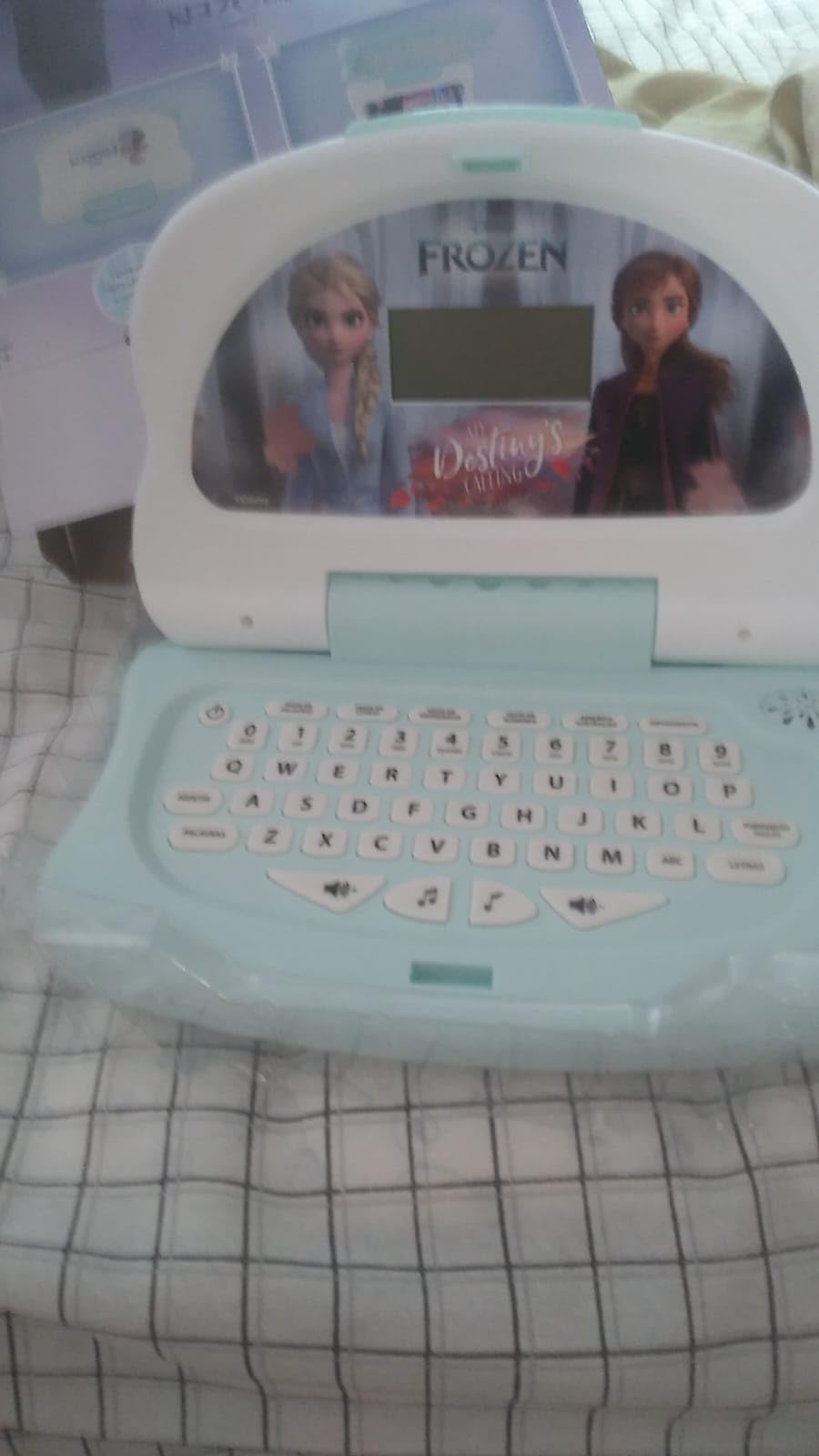 Candide, Laptop Infantil, Frozen, Disney, Magic Tech, Brinquedo ...