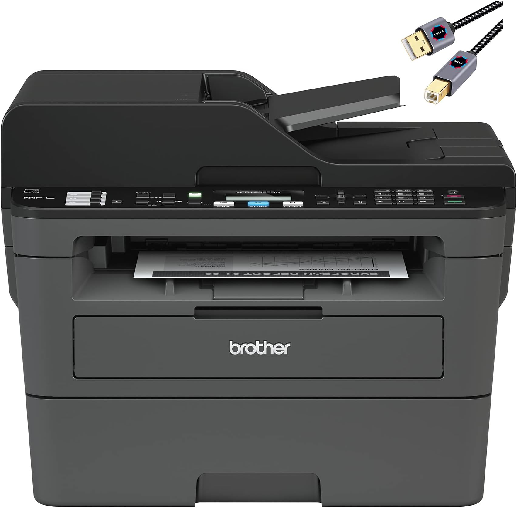 Amazon.com: Brother MFC-L2690DW All-in-One Wireless Monochrome Laser ...