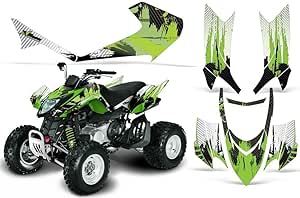 Amazon.com: AMR Racing ATV Graphics kit Sticker Decal Compatible with ...