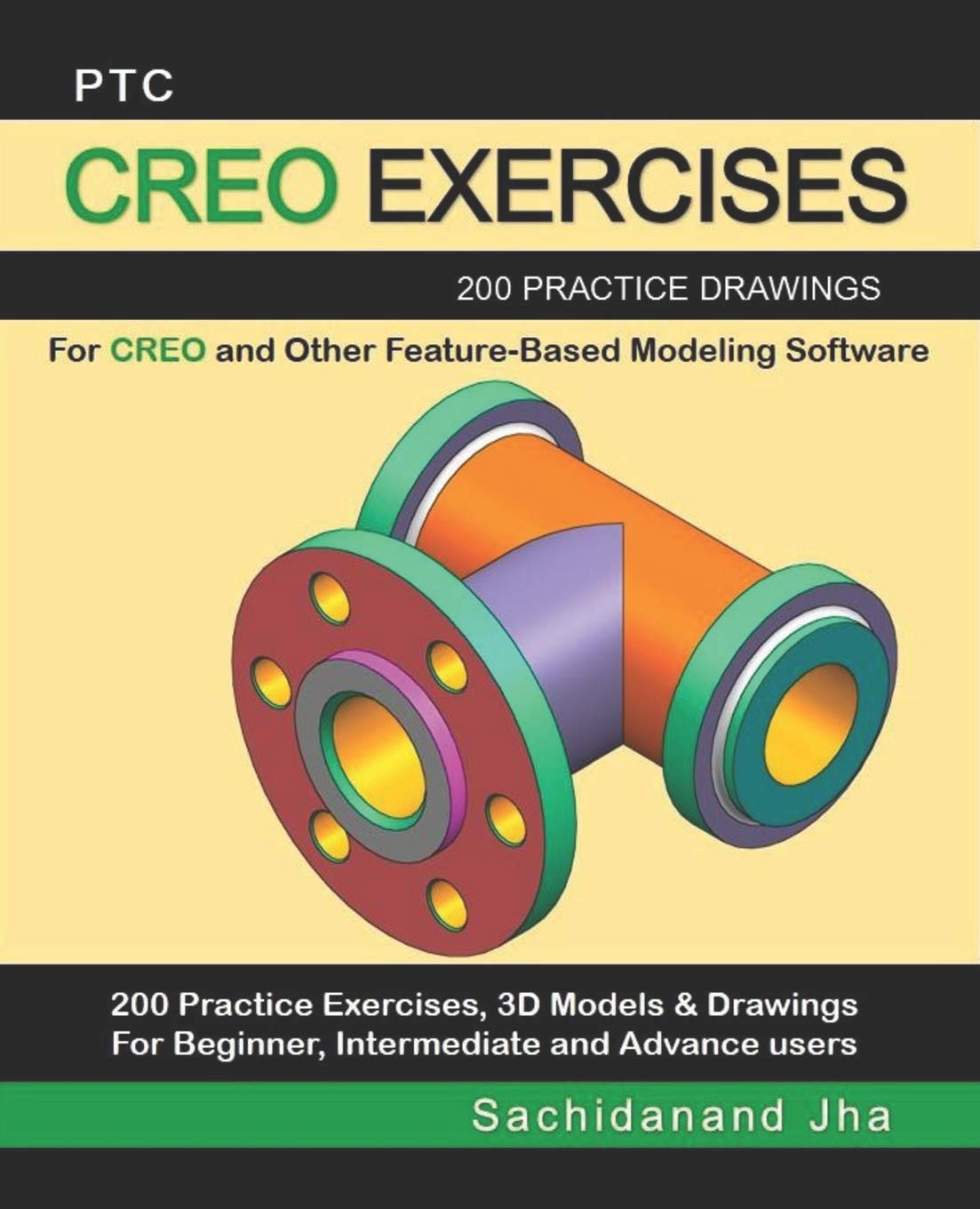 Amazon | PTC CREO EXERCISES: 200 Practice Drawings For CREO and Other ...