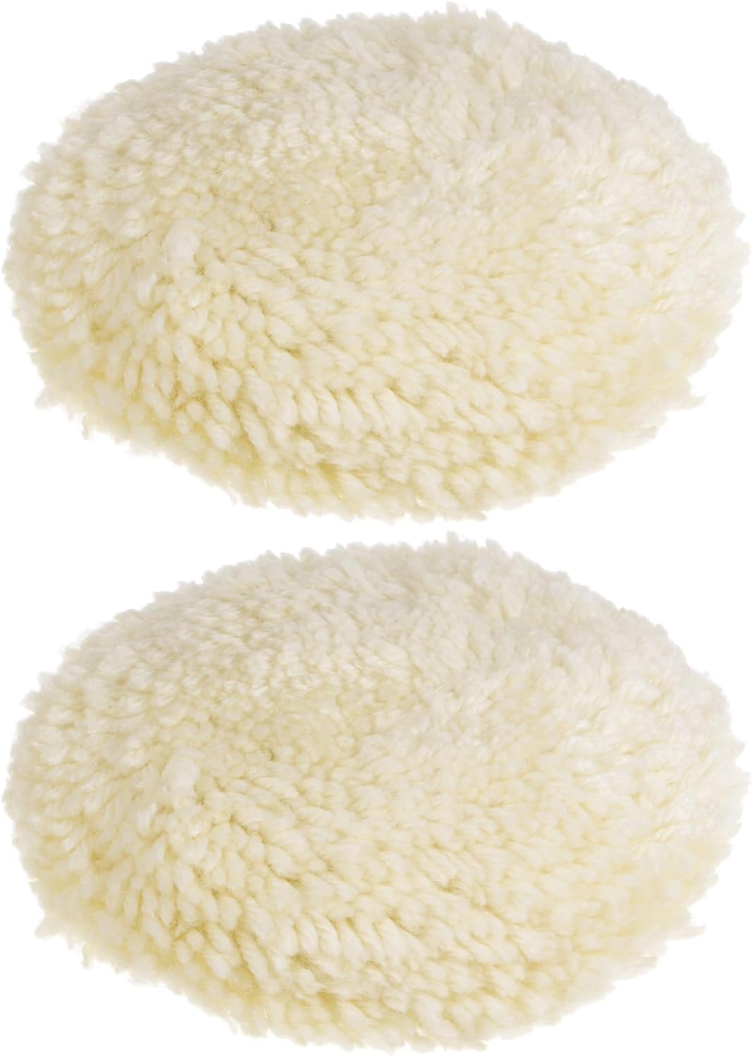 Amazon.com: HARFINGTON 2pcs Wool Polishing Pads, 5 inch Wool Buffing ...