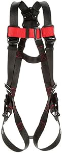 3M Protecta Vest-Style Harness 1161541, Black, Small, 1 EA/Case, Fall ...
