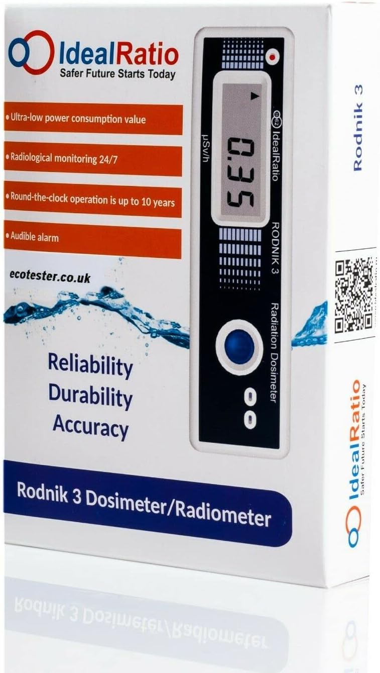 Ideal Ratio Rodnik 3 Dosimeter/Radiation Detector with Geiger Counter ...