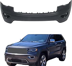 Amazon.com: WFLNHB Plastic Front Bumper Cover without Park Assist Holes ...