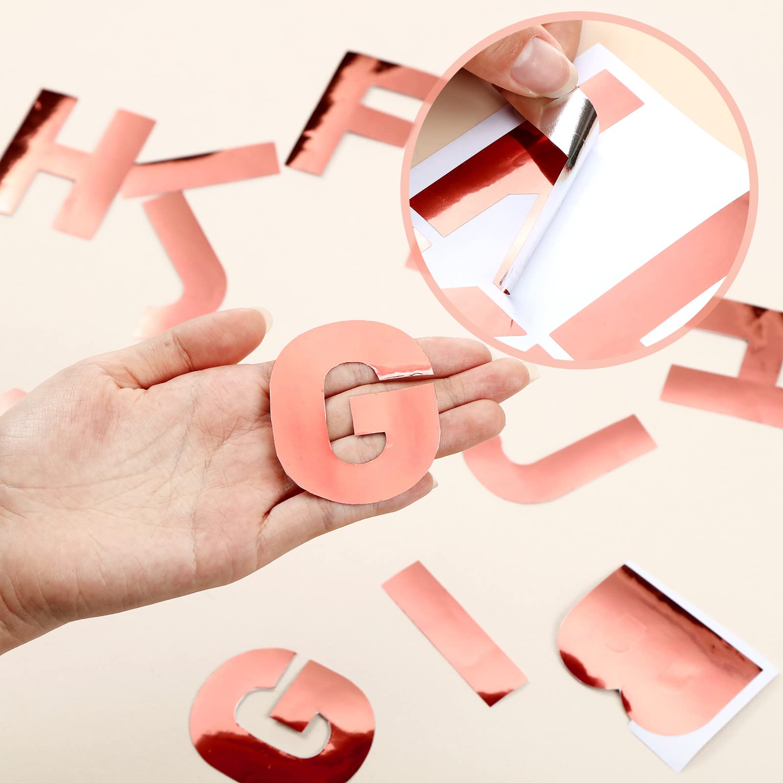 Snapklik.com : Chinco 232 Pieces 24 Sheets Letter Stickers Large ...