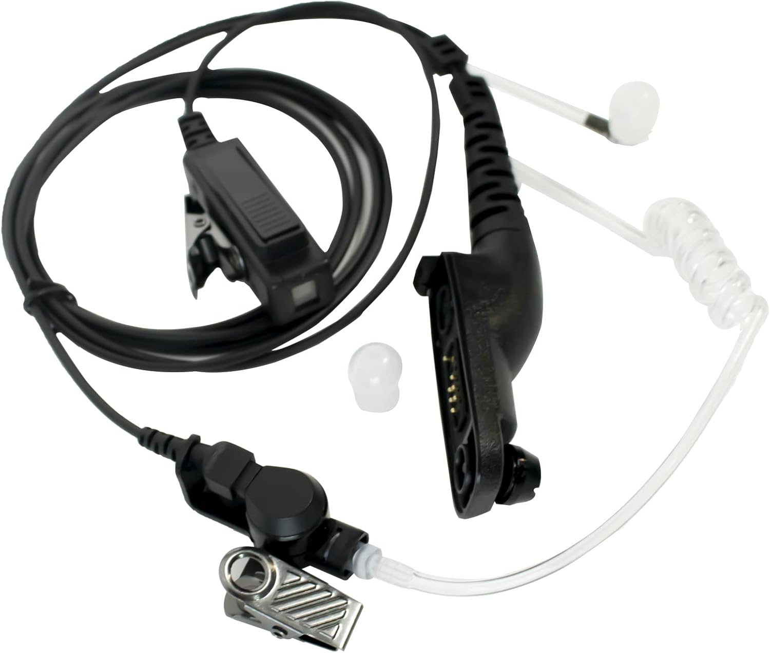 Amazon.com: Teseko XPR7550e Acoustic Tube Earpiece with PTT and Mic Kit ...