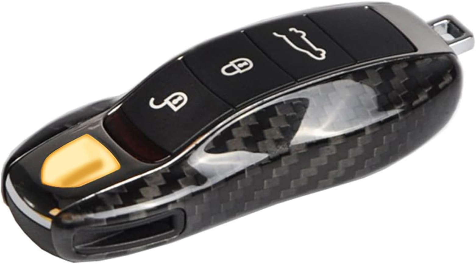 Amazon.com: Carbon Fiber Porsche Key Cover Key Fob Cover Replacement ...