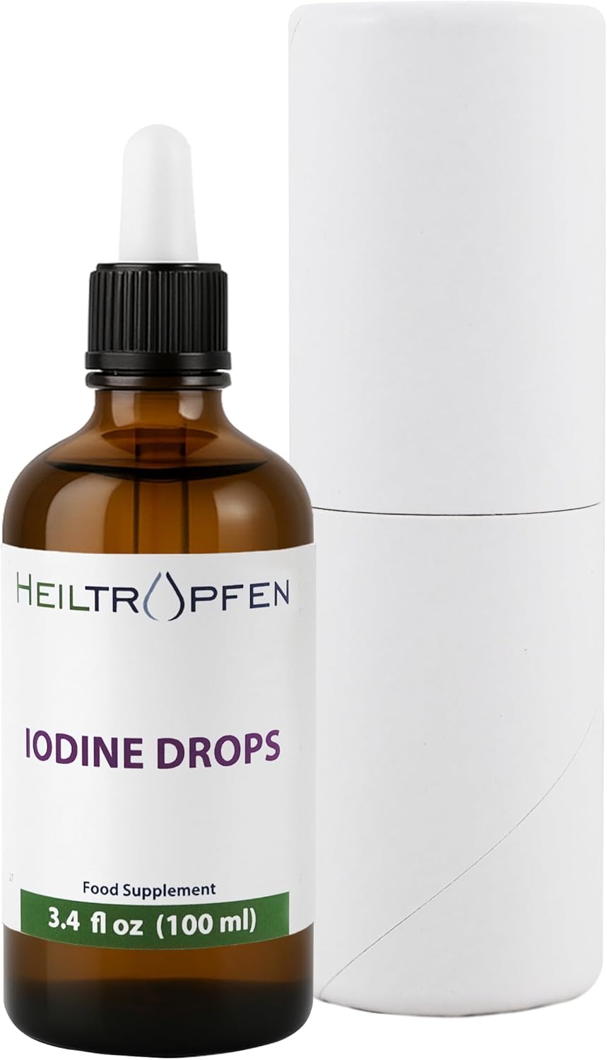 Amazon.com: Iodine Drops 3.4 Fl Oz | Dietary Supplement ...