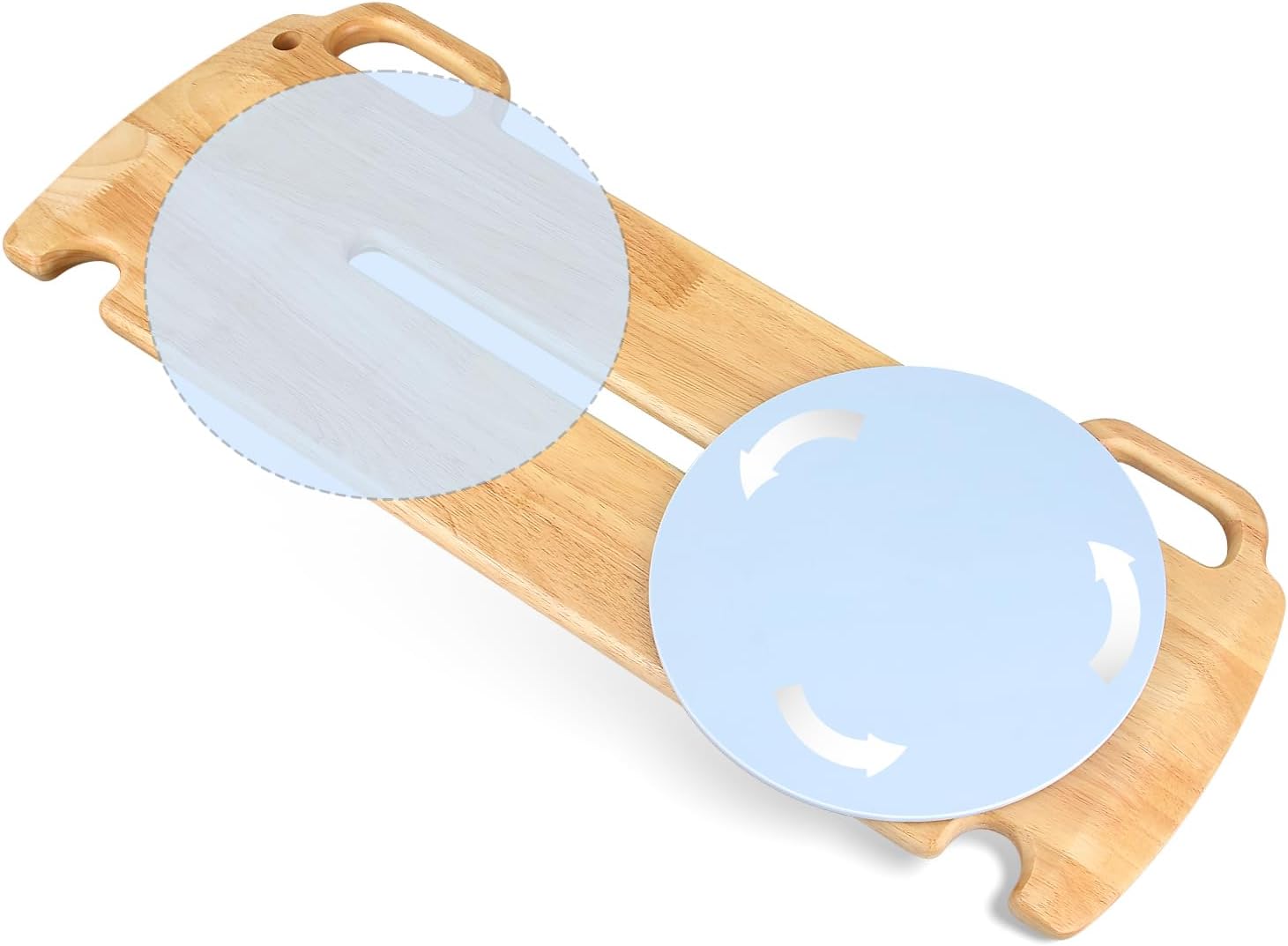 Amazon.com: Kapvis 360-Degree Turntable Transfer Board, Sliding Board ...