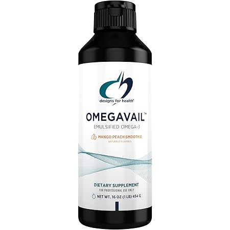 Amazon.com: Designs for Health OmegAvail Smoothie - Omega 3 TG ...