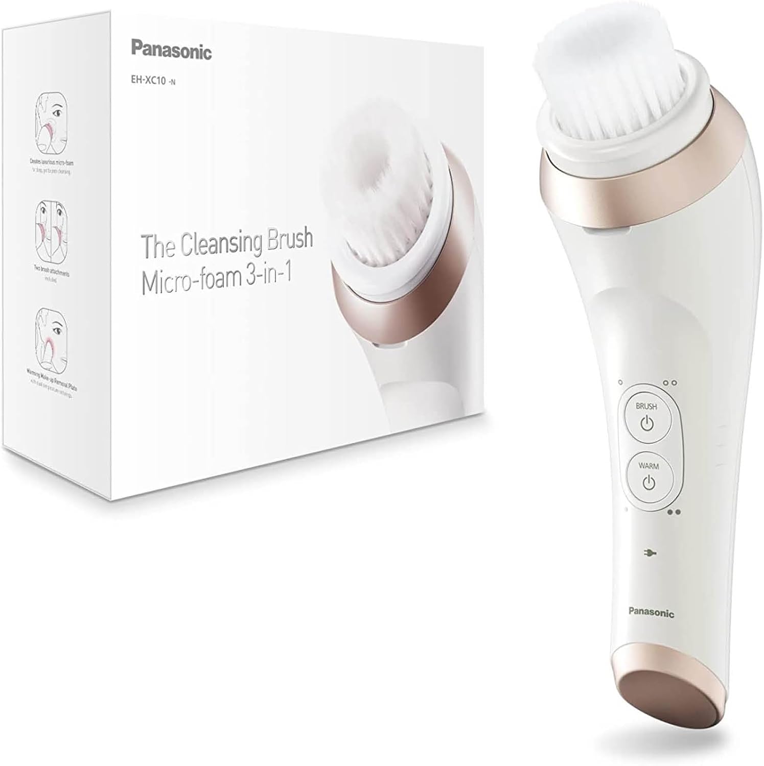 Panasonic - EH-XC10-N503 | Brosse de nettoyage visage, Démaquillante ...