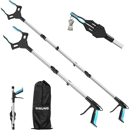 Amazon.com: Fisker Professional Reacher Grabber Tool and Trash Picker ...