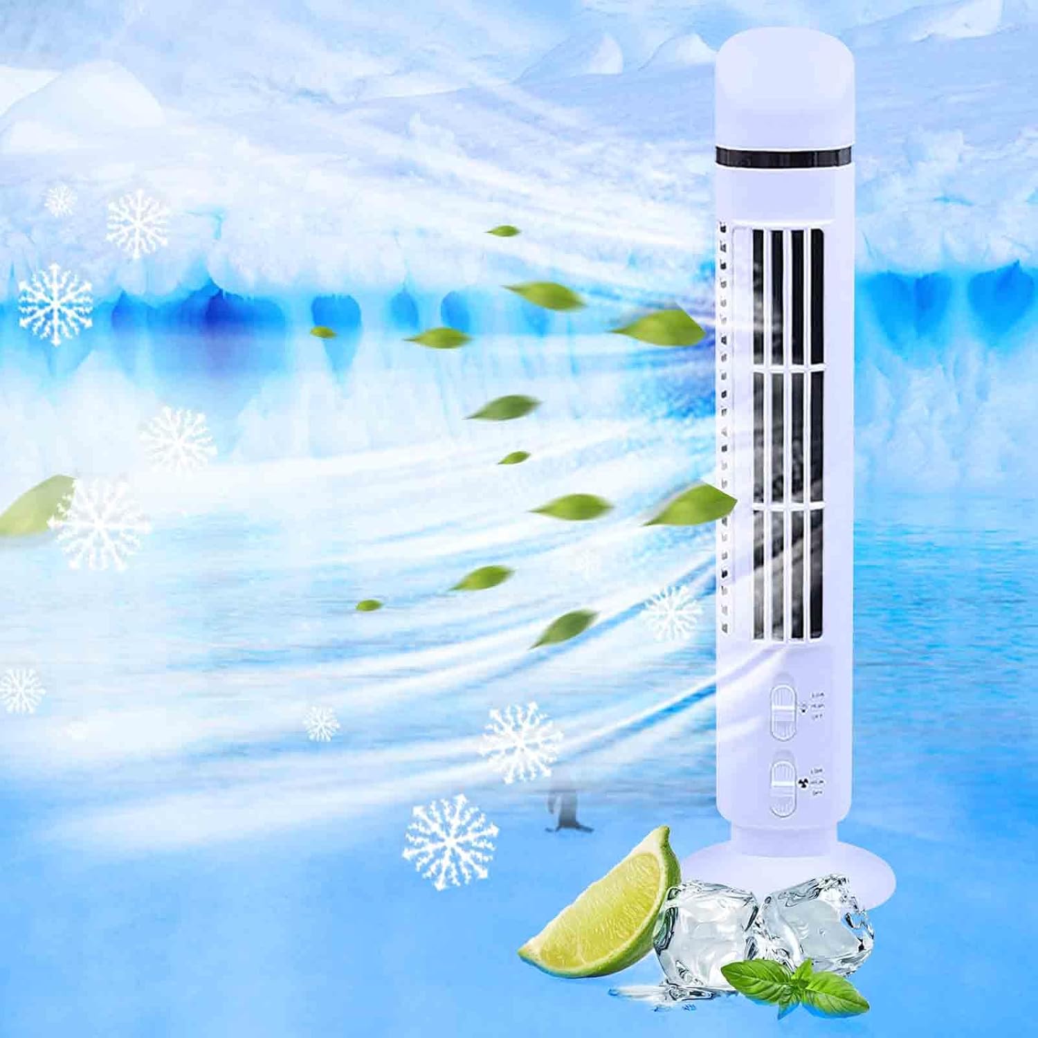 Amazon.com: Qonioi Tower Fan for Bedroom, Oscillating Quiet Tower Fan ...