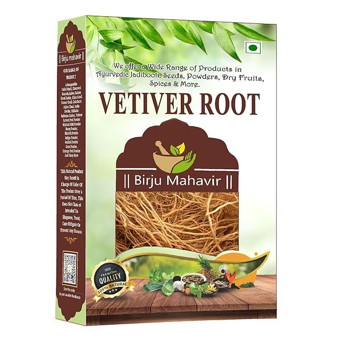 Amazon.com : KD Birju Mahavir Vetiver Root- Khus Root - Vetiveria ...
