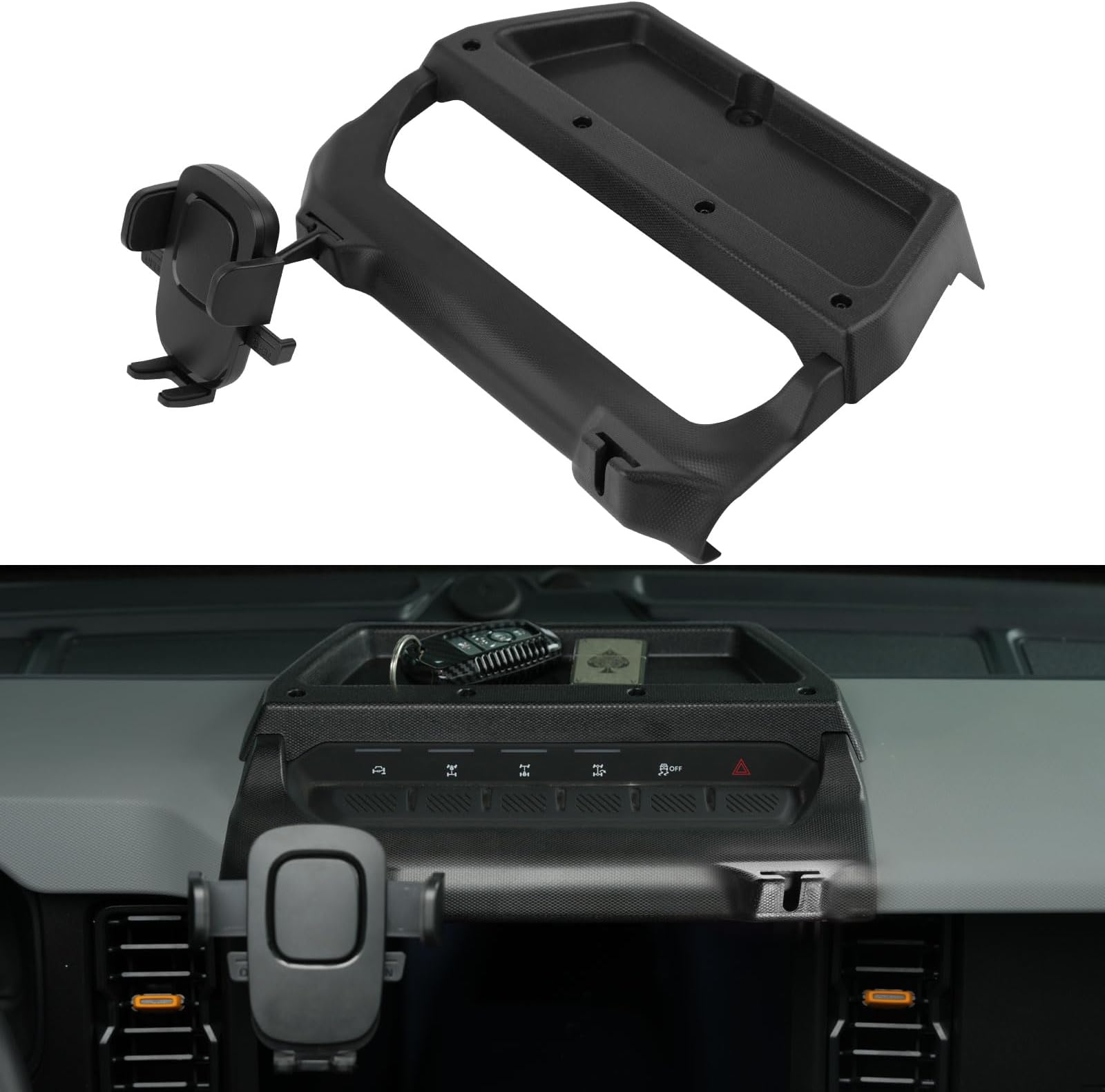 Amazon.com: LitMiRaCle Upgrade Dashboard Mobile Phone Holder for Ford ...