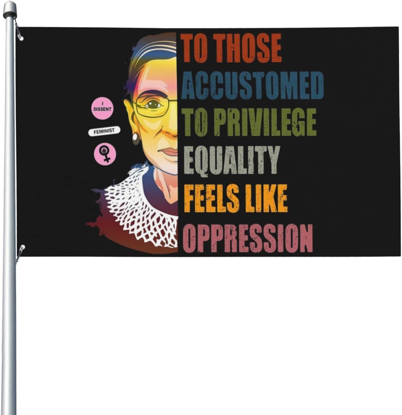 Amazon.com : Ruth Bader Ginsburg Rise Together Equality Social Justice ...