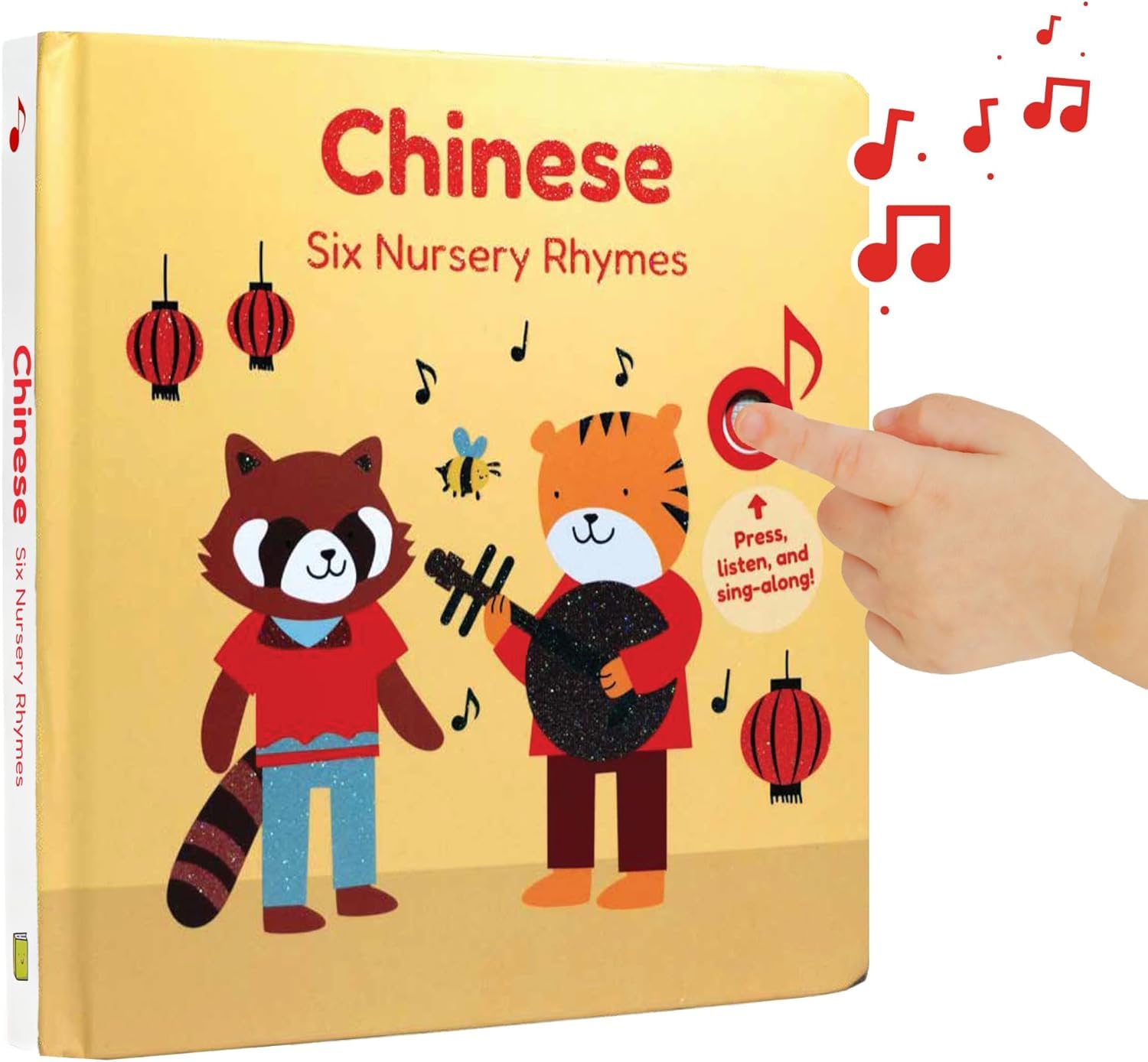 Chinese Nursery Rhymes Book | Mandarin Sound Book for Children with ...
