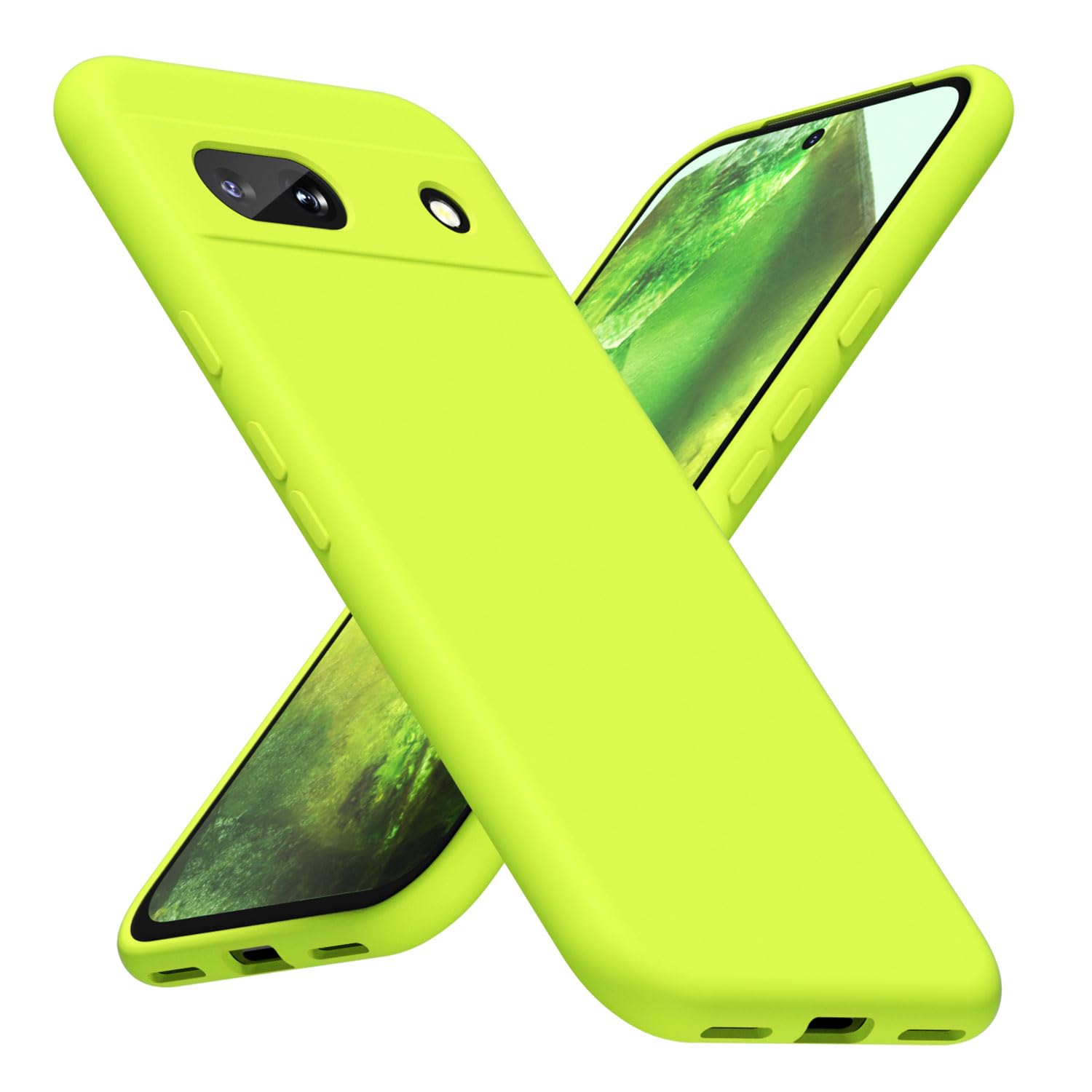 Amazon.com: LoeoeL Silicone Case for Google Pixel 8A, Ultra Thin Slim ...