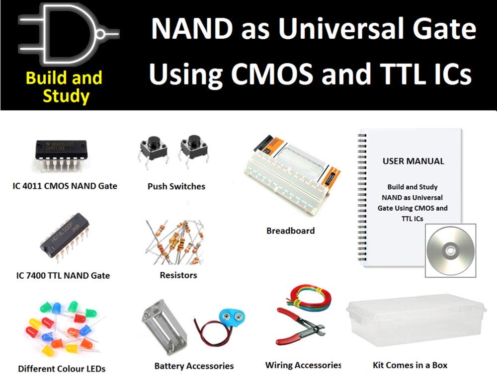 Buy INVENTIONS Pack of 10 Kits x Construction of and, OR, NOT Logic ...