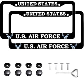 Top-Rated Air Force License Plate Frame Compared – Performance & Value ...