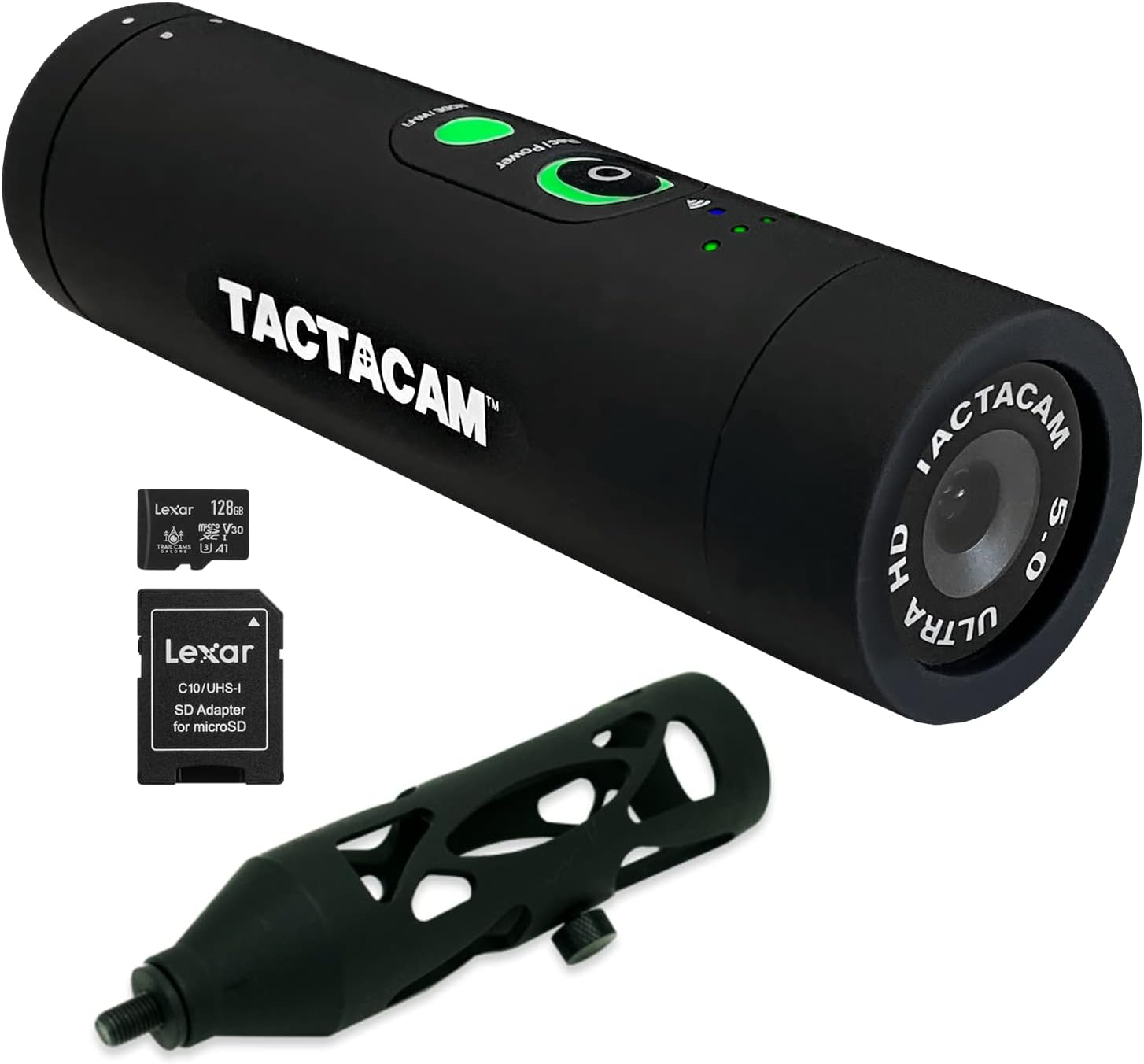 Amazon.com : TACTACAM 5.0 Hunting Action Camera Flat Black Stabilizer ...