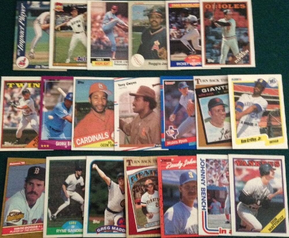 Amazon.com: Baseball Card Lot Of 28 Baseball Cards Including Rookie ...