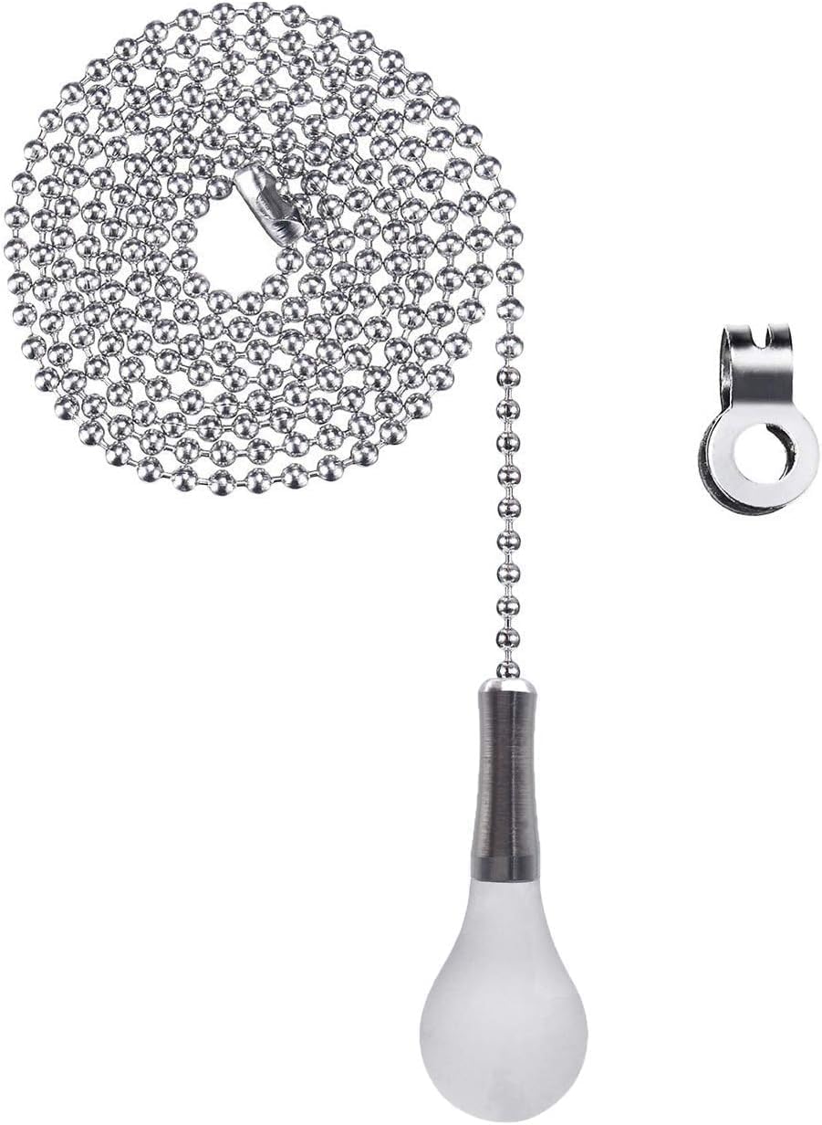 NewZC Teardrop Pull Cord Handle with 100 cm Light Pull Bead Chain ...