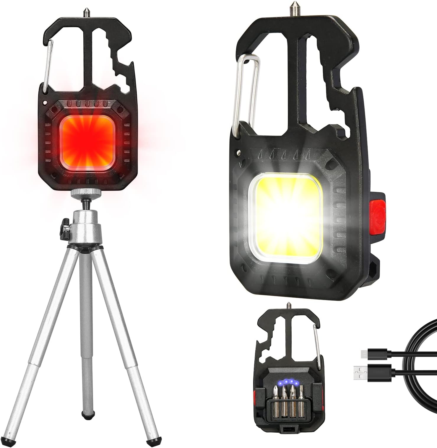 Linternas LED recargables de alto flujo en lúmenes, cuentas de lámpara ...