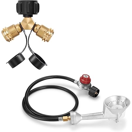 Amazon.com : GasOne 50250+2109 Gas ONE High Pressure Cast-Iron Burner ...