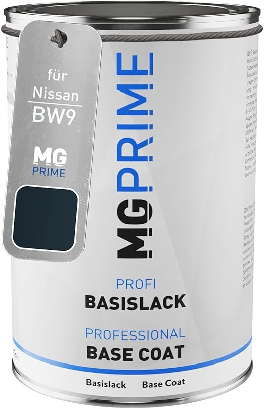 MG PRIME Car paint Can ready-to-spray for Nissan BW9 Dark Blue Pearl ...