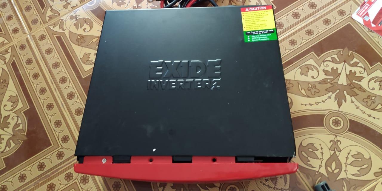 Exide Technologies IB 1500 + EXIDE 850 VA Digital Inverter + Trolley ...