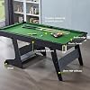 Kosten Sports 6ft 3-in-1 Pool/Billiards, Ping Pong (TT) & Study |Multi ...
