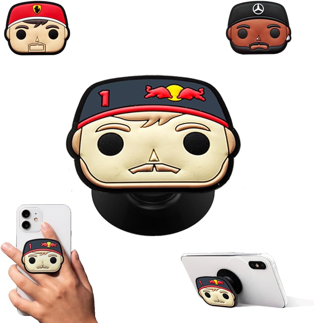 Amazon.com: PolarAuto F1 Formula One Drivers Racing Phone Grip Socket ...