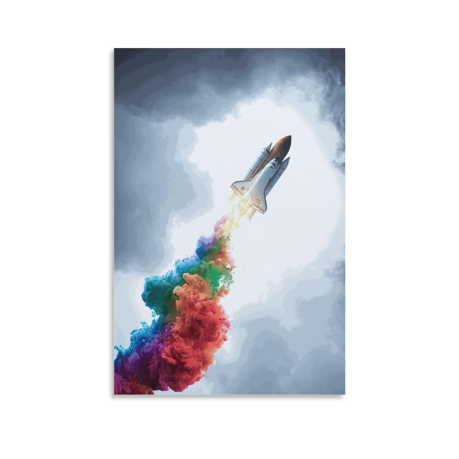 Smoking Space Rocket Drawings