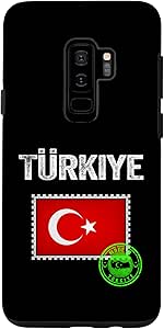 Amazon.com: Galaxy S9+ Turkey Flag,Turk Bayragi,Turkiye,Turkey. Case ...