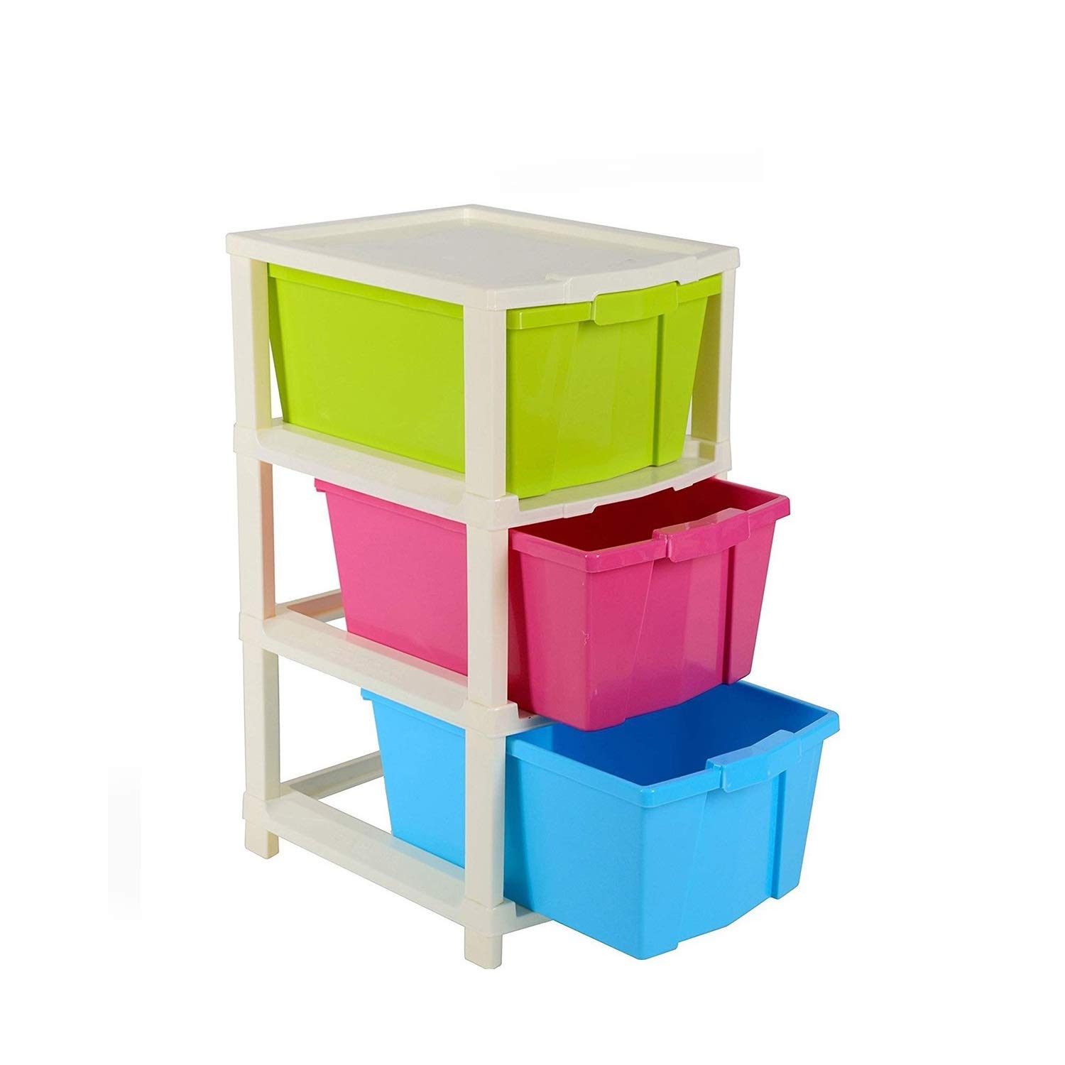 3 XL Plastic Modular Drawer System for Home, Office, Hospital, Parlor ...