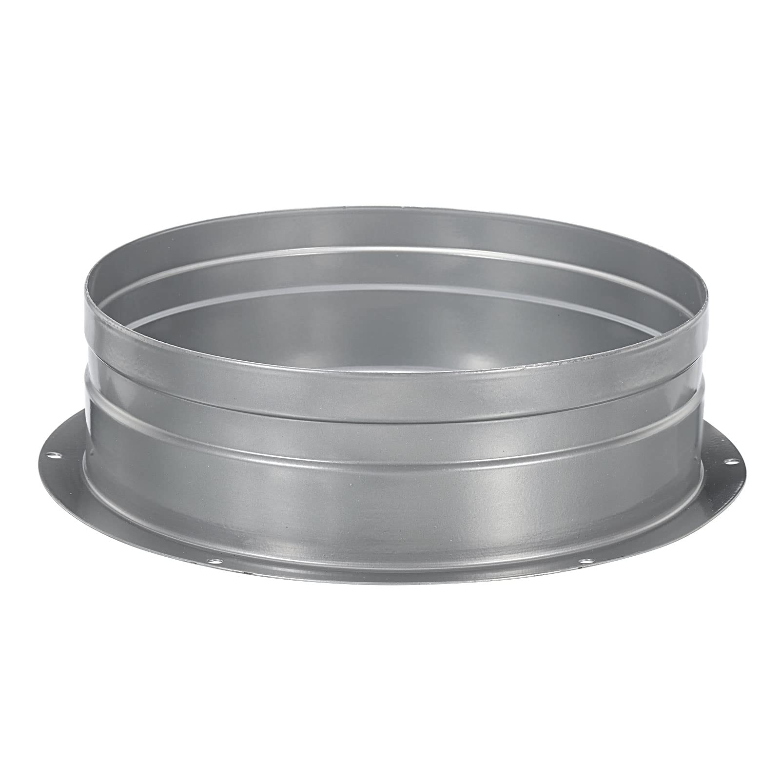 PATIKIL 8 Inch Duct Connector Flange, Metal Straight Pipe Exhaust Hose ...