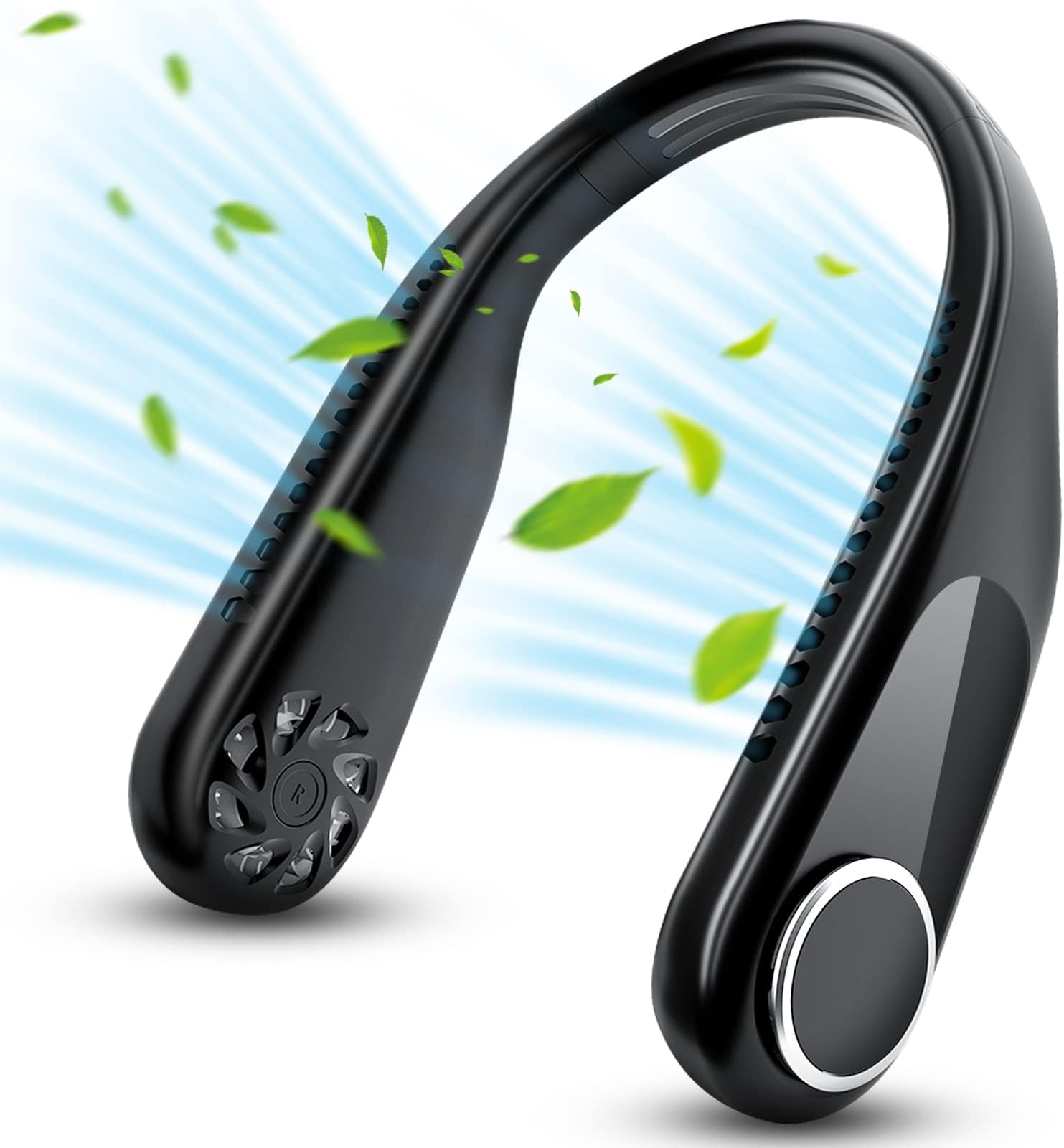 Amazon.com: Kternay Bladeless Neck Fan - 6000mAh Portable Neck Fan with ...