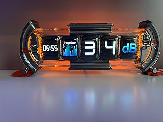Amazon.com: Divoom Times Gate - Cyberpunk Gaming Setup Digital Clock ...