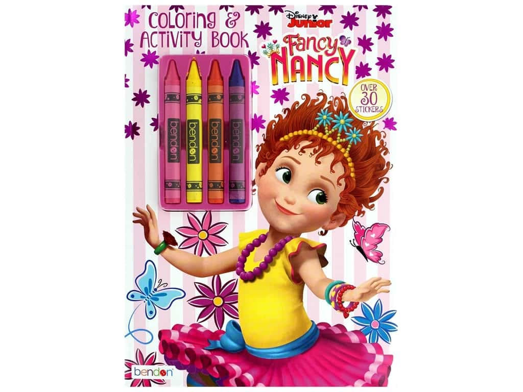 Disney Fancy Nancy Coloring & Activity Book: Benden Publishing ...