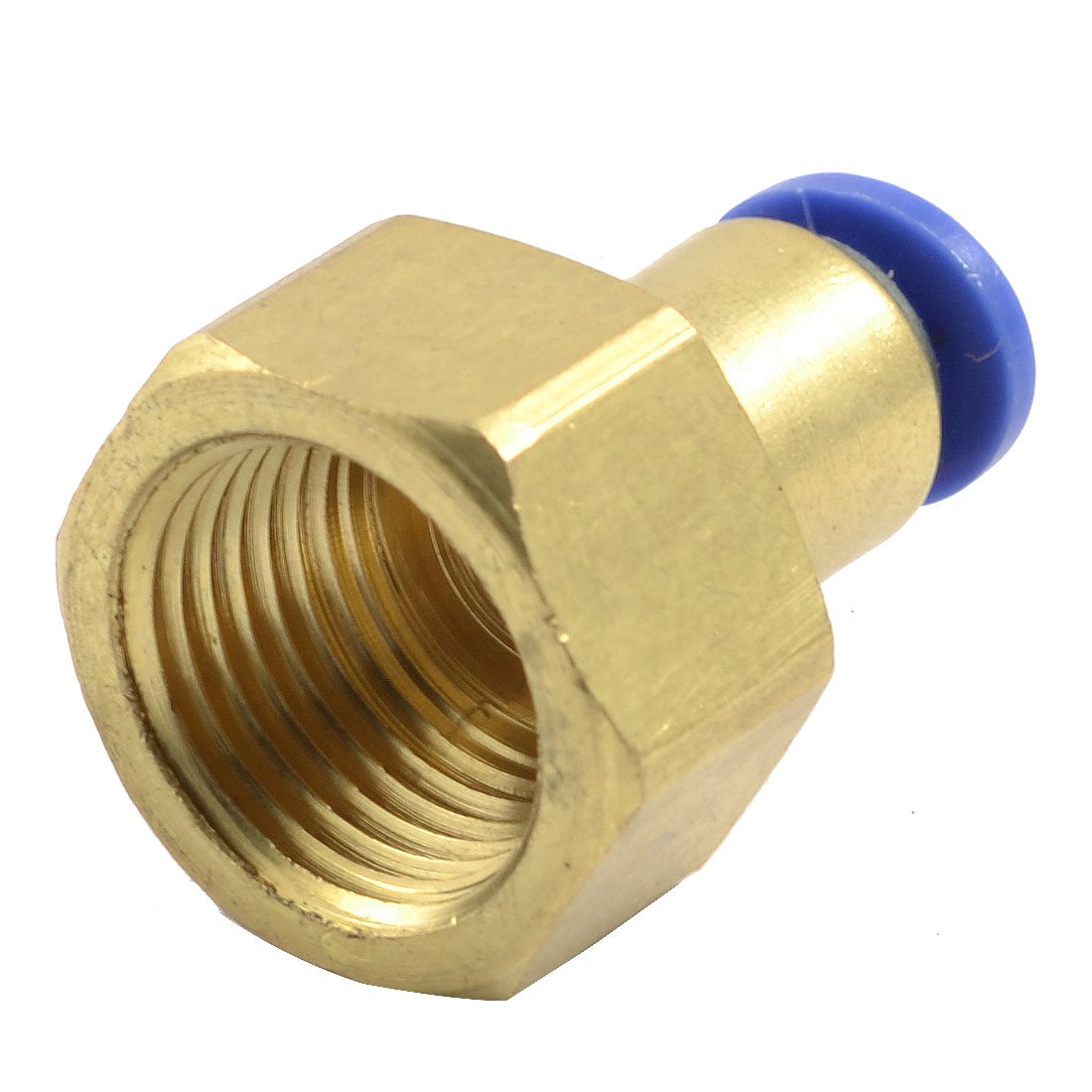 Generic 15mm Female Thread Quick Coupler Connector for 6mm OD Tube ...