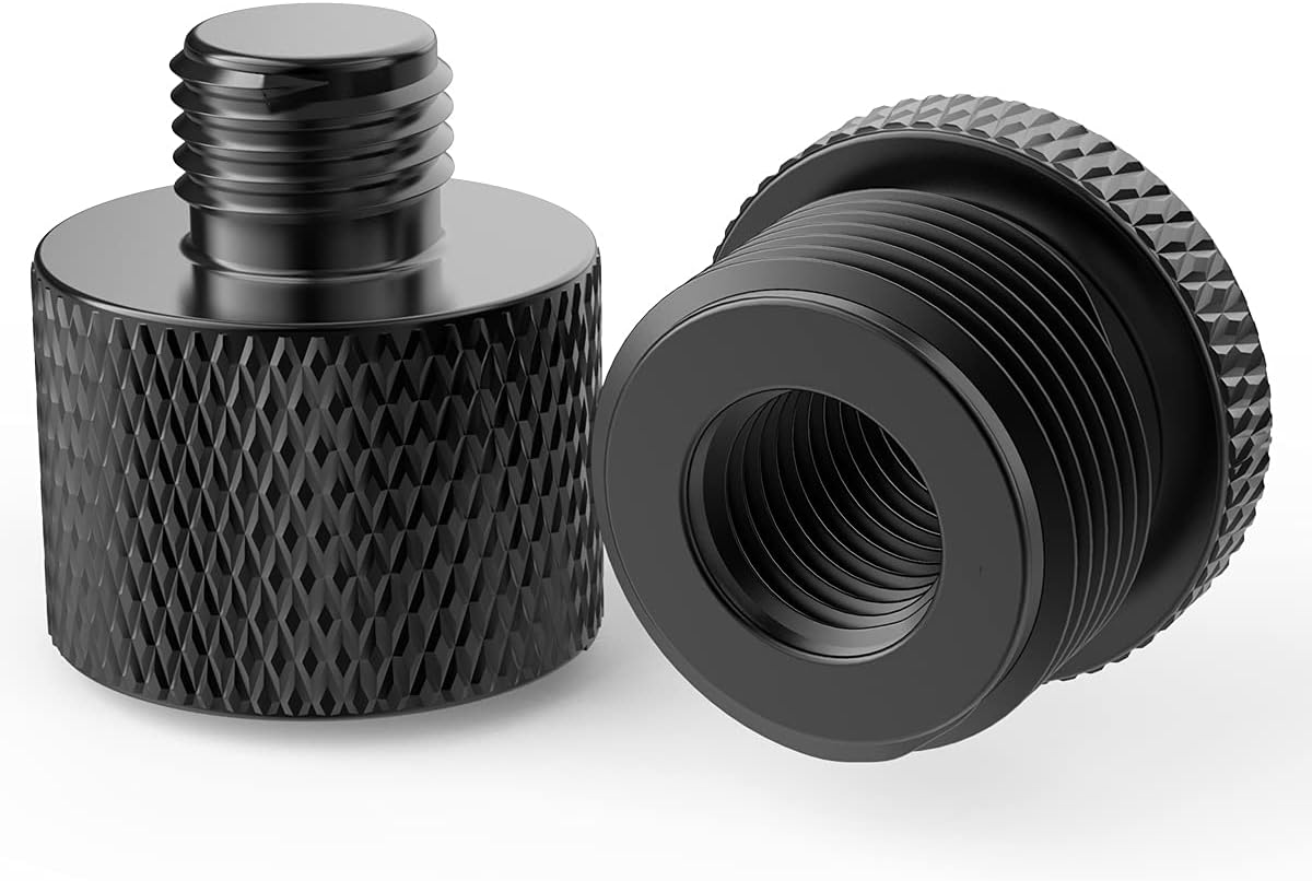 Amazon.com: MxTong Mic Stand Adapter 5/8 to 3/8 and3/8 to 5/8 Mic Screw ...