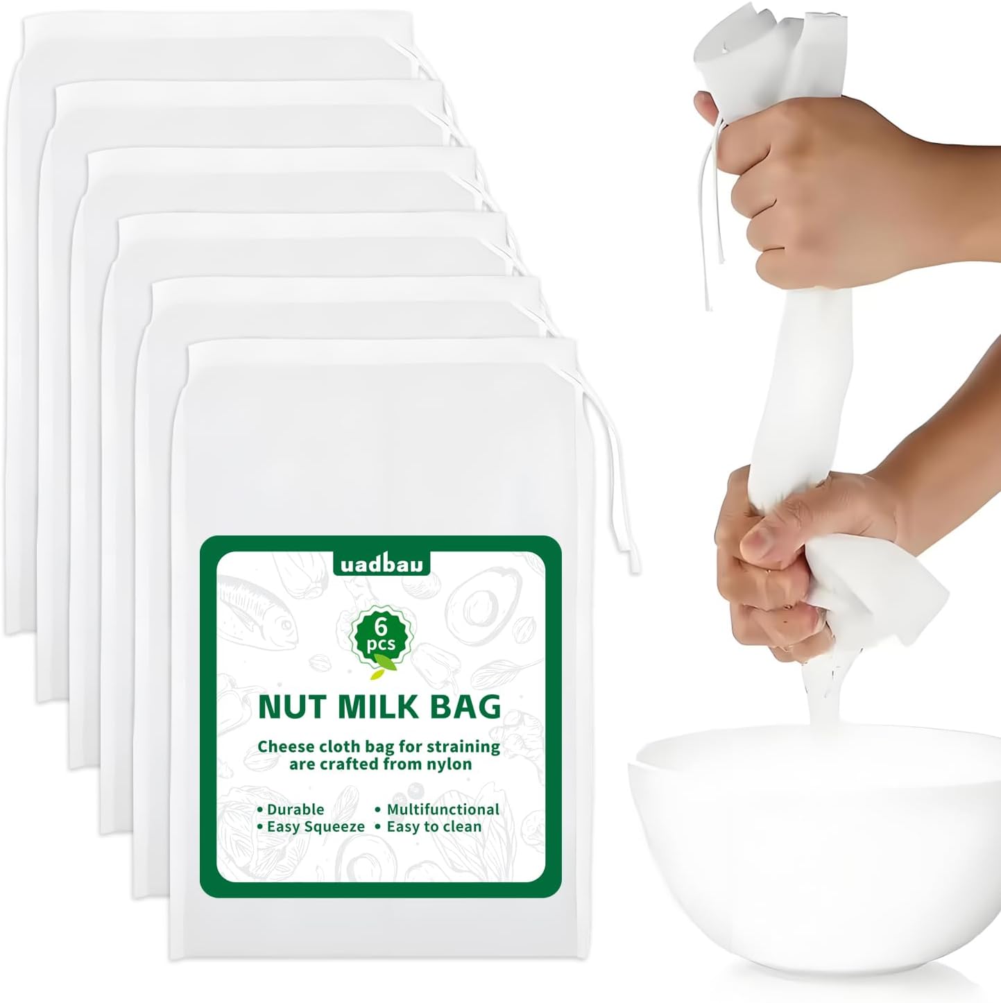 Amazon.com: Pulp and Jam Strainer Stand with 3 Fine Mesh Bags, Juice ...