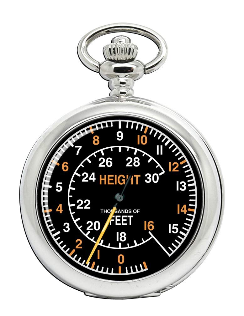 Spitfire Altimeter Full Hunter Pocket Watch : Amazon.co.uk: Fashion